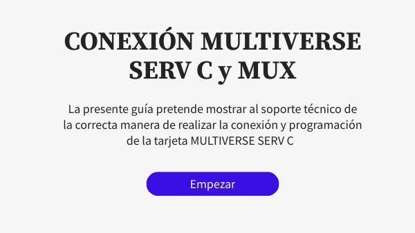 CONEXIÓN MULTIVERSE SERV C | Genially