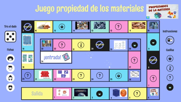 juego propiedades de los materiales | Genially