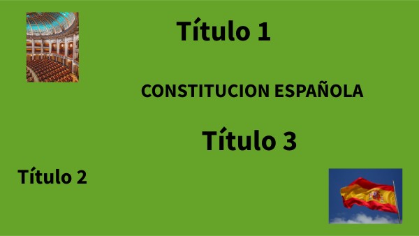 CONSTITUCION ESPAÑOLA