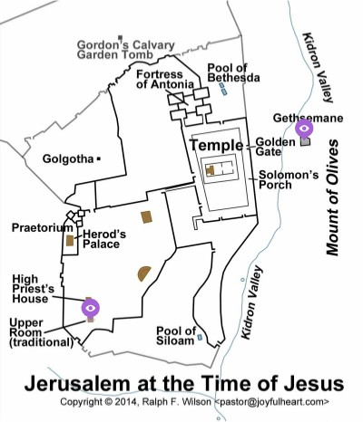 Holy Week Interactive Map Project