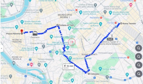 Mappa interattiva