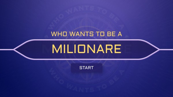 Millionaire Quiz | Genially