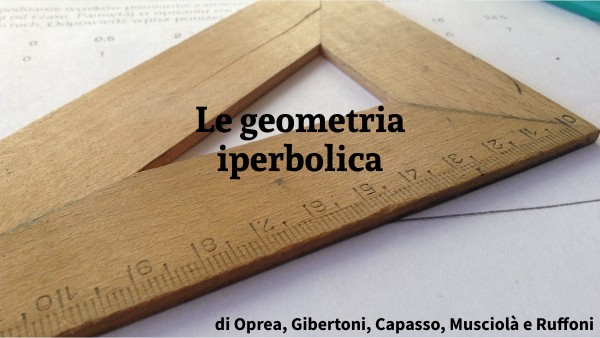 Presentazione geometrie non euclidee