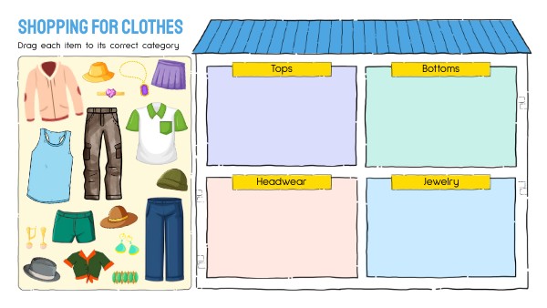 SHOPPING FOR CLOTHES