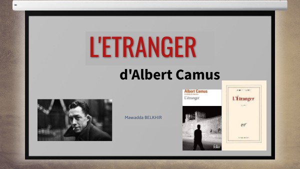 L'etranger de Camus