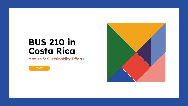 Costa Rica Sustainability | Genially