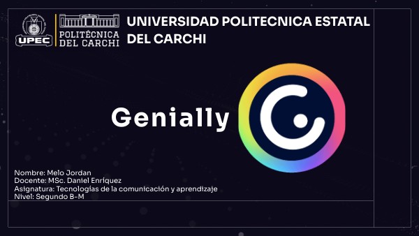 GENIALLY_MELO JORDAN | Genially