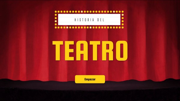 TEATRO examen | Genially