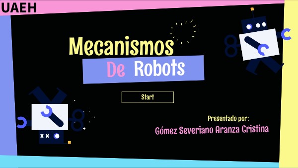 Mecanismos de Robots | Genially