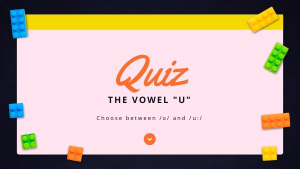 The vowel "u" | Genially