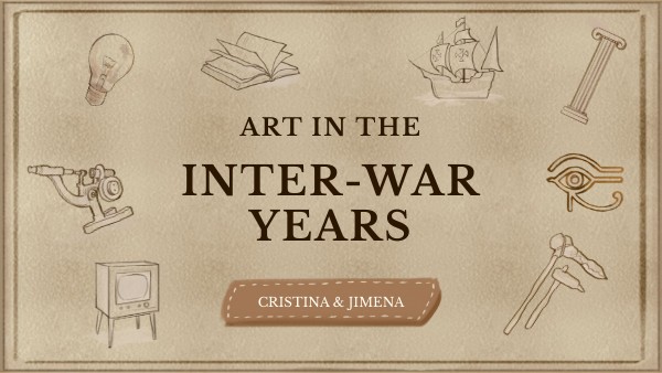 Art in the Inter-war years