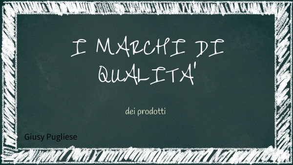 i marchi di qualità | Genially