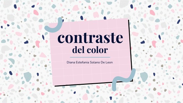 contraste del color | Genially