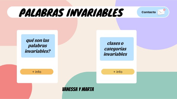 vanessa y marta tramullas | Genially