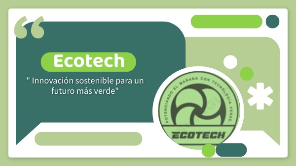 Ecotech | Genially