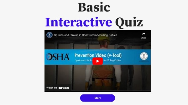 Basic Interactive Quiz | Genially