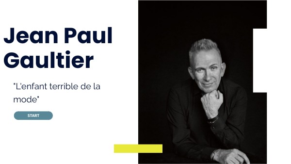 Jean Paul Gaultier | Genially