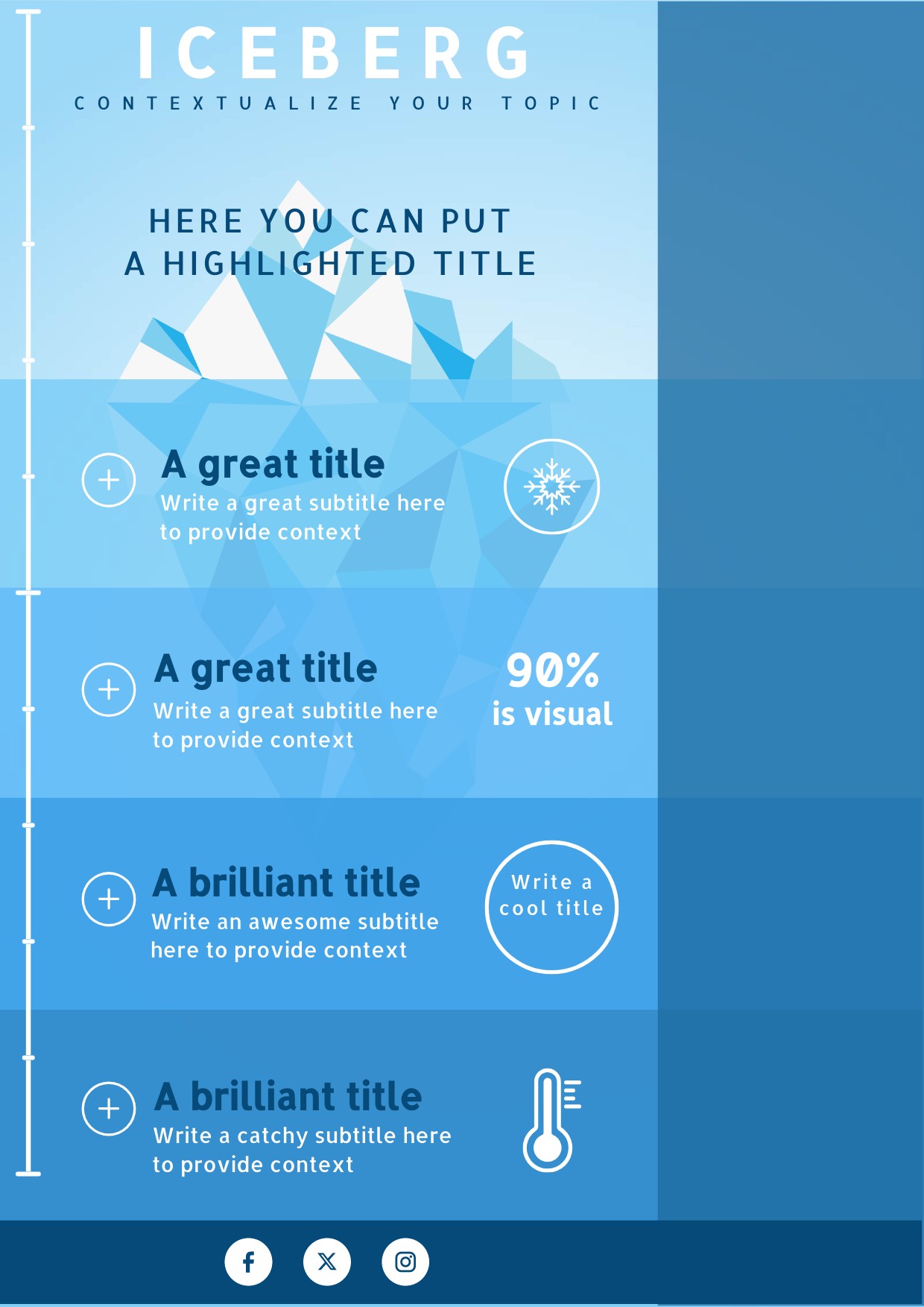 Iceberg List | Genially