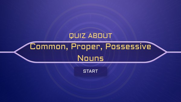 Common, Proper, and Possessive Nouns | Genially