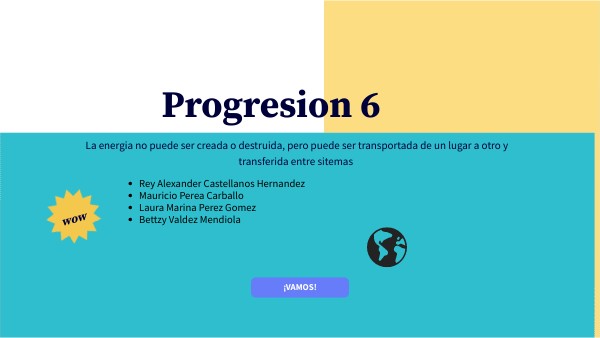 Conservación y transferencia de energía | Genially