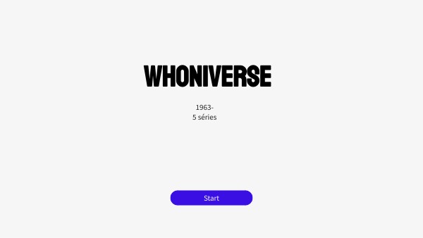 Whoniverse | Genially