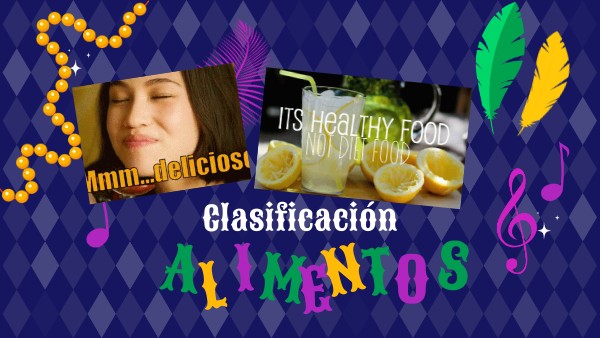 LOS ALIMENTOS SALUDABLES | Genially