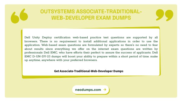 Outsystems Associate Traditional Web Developer Exam Dumps