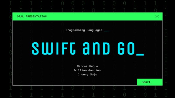 SWIFT AND GO | Genially