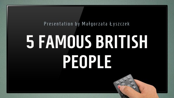 TELEVISION PRESENTATION | Genially