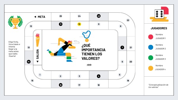 VALORES JUEGO | Genially