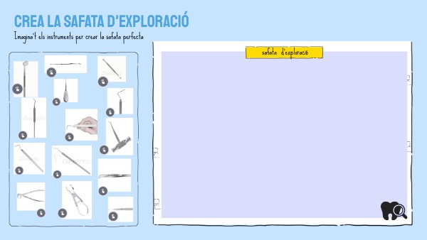 CREA la safata d'exodòncia superior