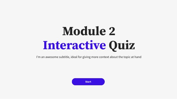 Module 2 Business LMS | Genially