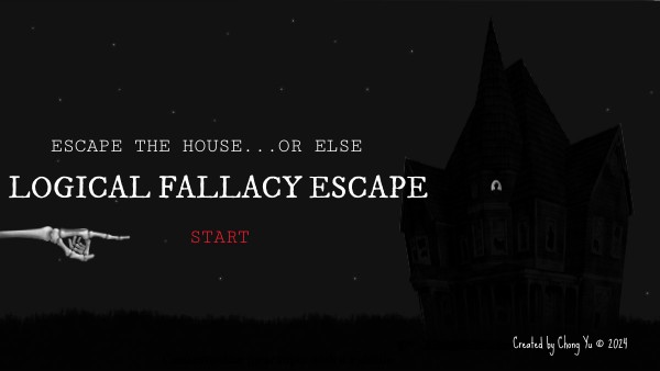 Logical Fallacy Escape Room | Genially