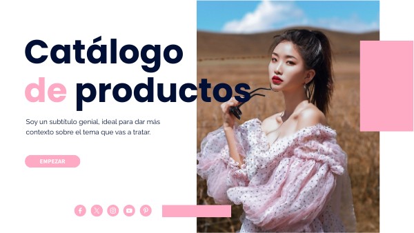 Catálogo de productos | Genially