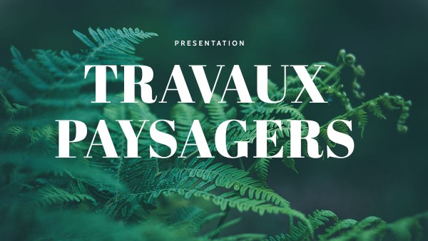 Présentation Nature