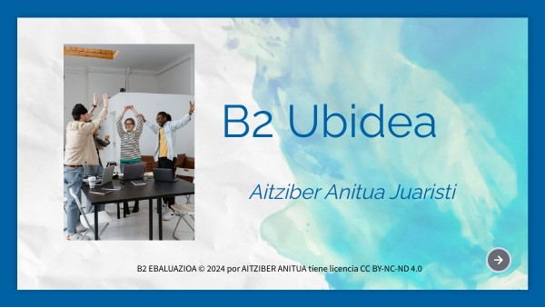 B2 UBIDEA AITZIBER ANITUA | Genially