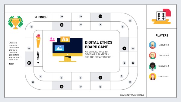 Digital Ethics Board Game