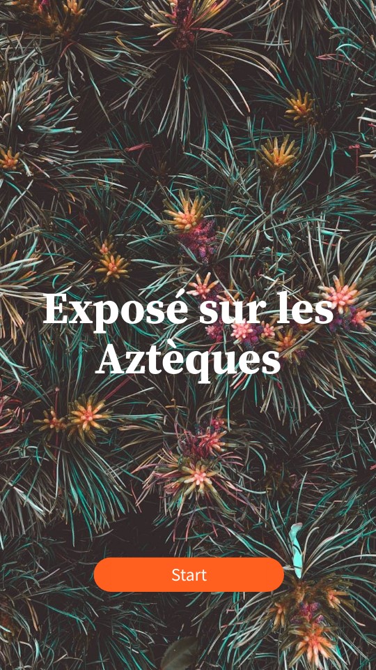 Exposé sur les Aztèques | Genially