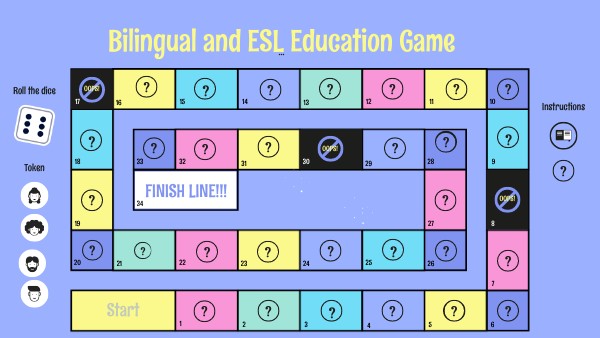 Bilingual and ESL Education Game 2.0 | Genially