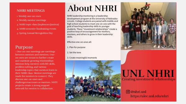 UNL NHRI Brochure | Genially