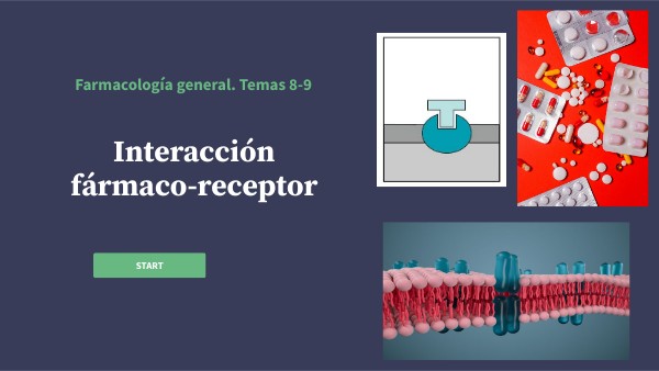 Interacción fármaco receptor
