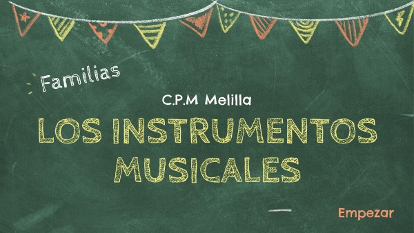 Los instrumentos musicales y sus familias