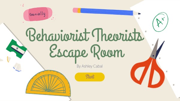 Education Escape Room | Genially