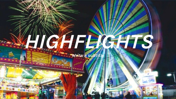 HIGH FLIGHTS PRESENTATION