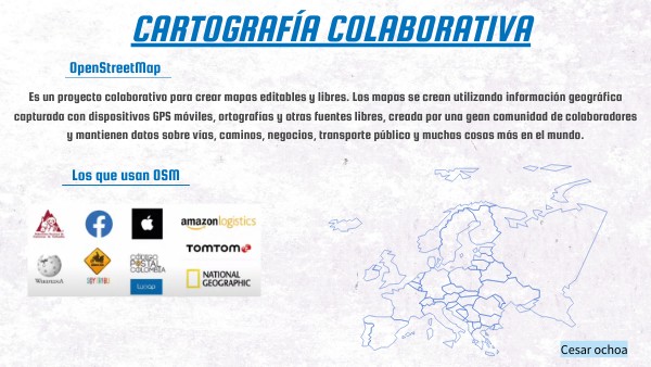 CARTOGRAFÍA COLABORATIVA | Genially