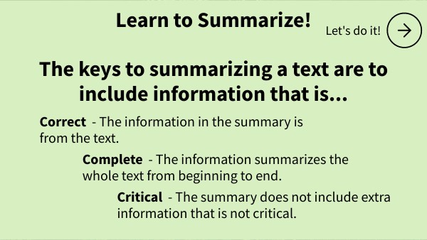 Tree Farm Summary Lesson | Genially