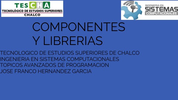 componentes y librerías | Genially