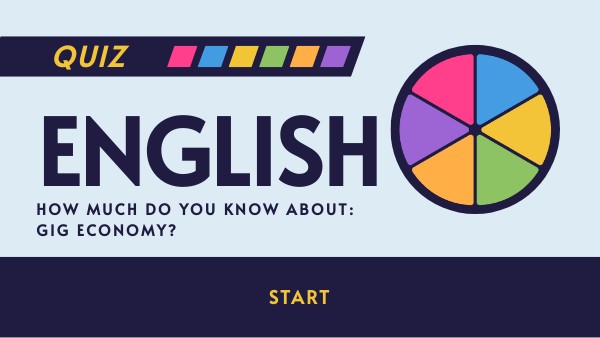 Gig Economy: Problem-posing questions