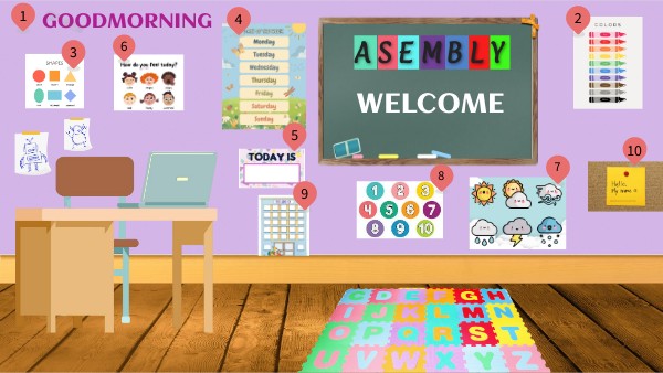 ASAMBLEA INFANTIL INGLÉS | Genially