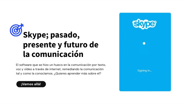 Quiz sobre Skype | Genially